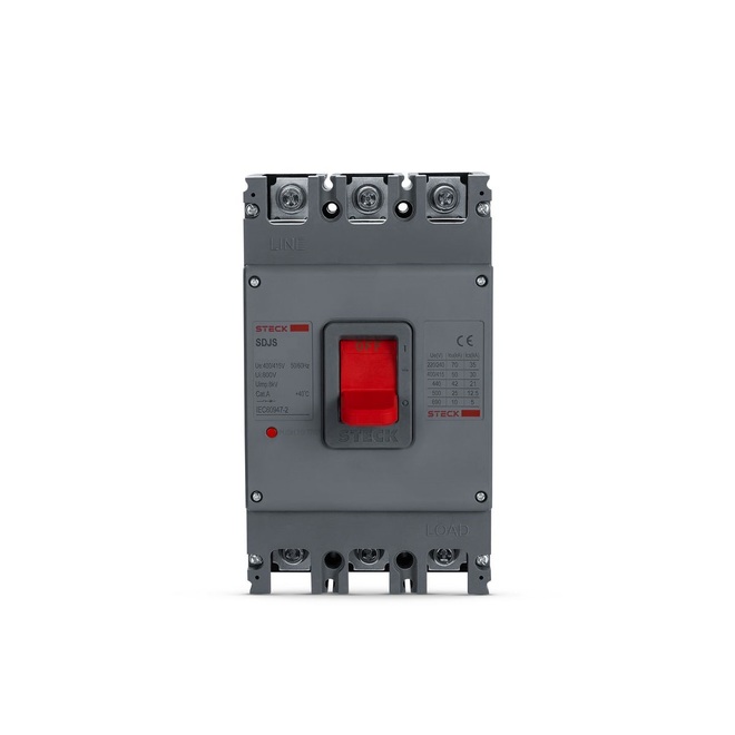 Disjuntor C Tripolar Steck 200A - Disjuntor C Tripolar Steck 200A - Steck