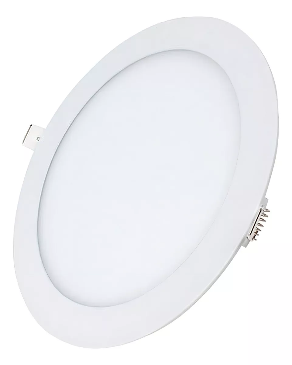 Placa Led Embutir 24W Elgin Redonda 6500K - Placa Led Embutir 24W Elgin ...