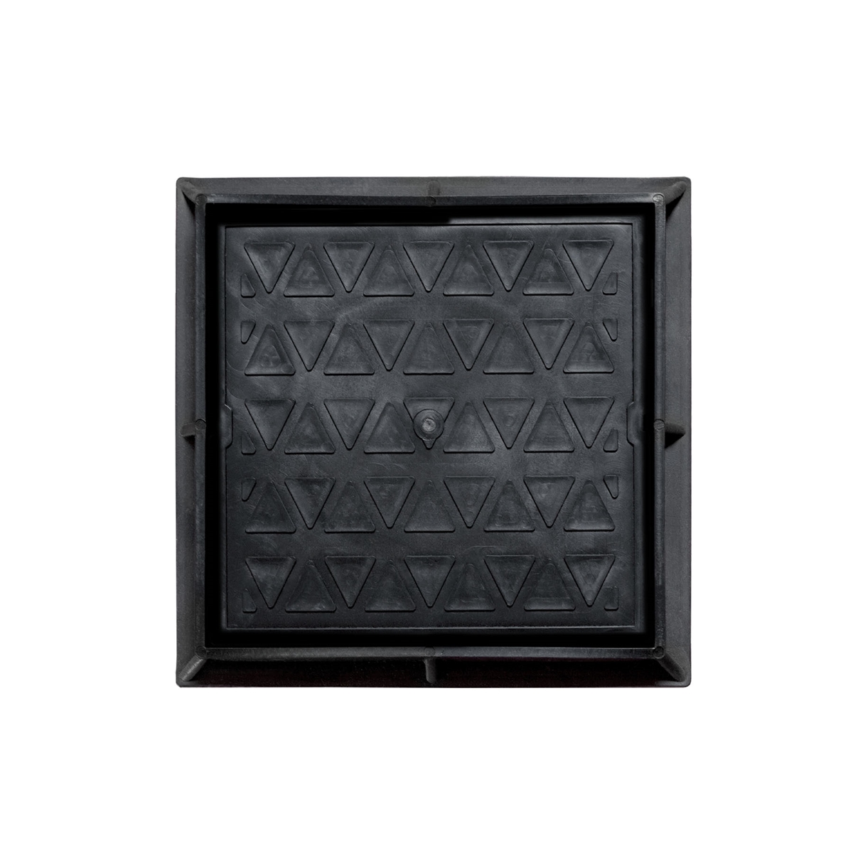 Tampao + Aro Pvc 30X30 - Tampao + Aro Pvc 30X30 - Delta