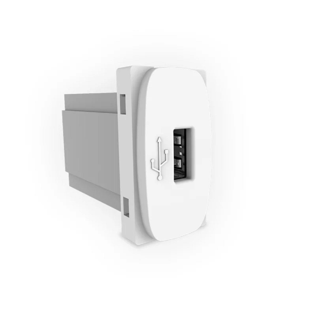 Módulo Tomada Usb 2A Bivolt 1Mód.Br Gracia - Módulo Tomada Usb 2A ...